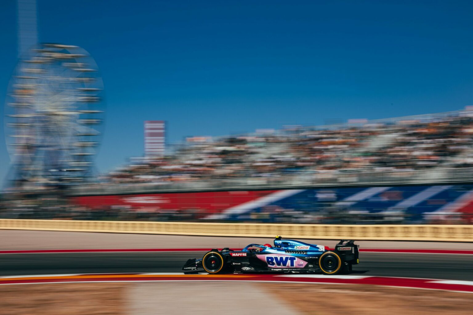 Alpine F1 valide son nouveau plancher à Austin