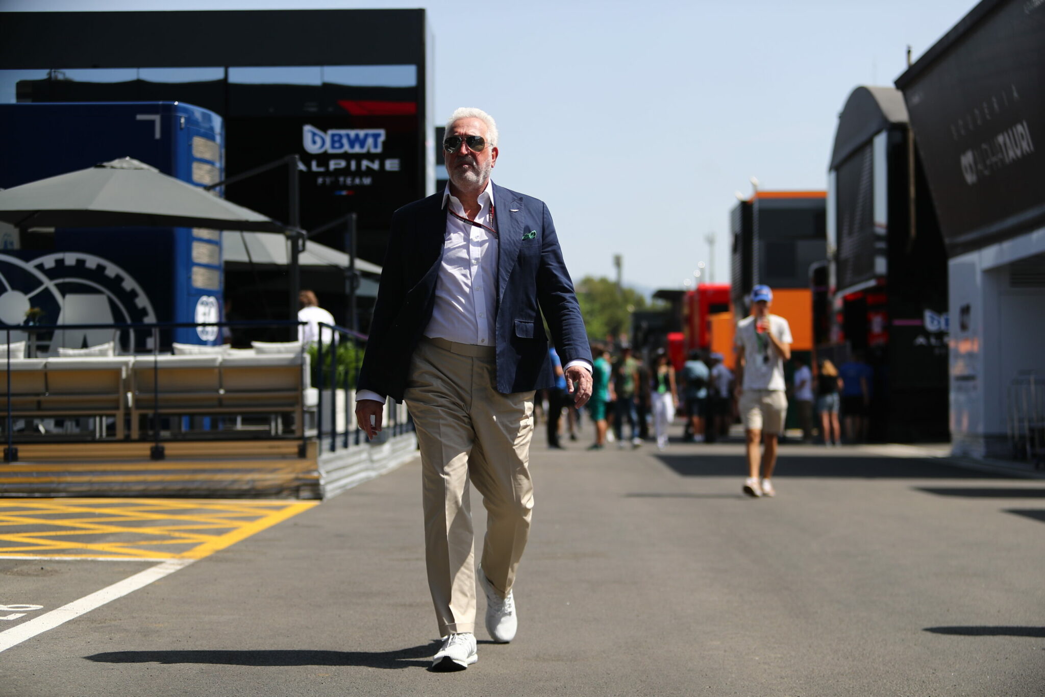 Lawrence Stroll veut voir ses deux pilotes sur le podium à Montréal