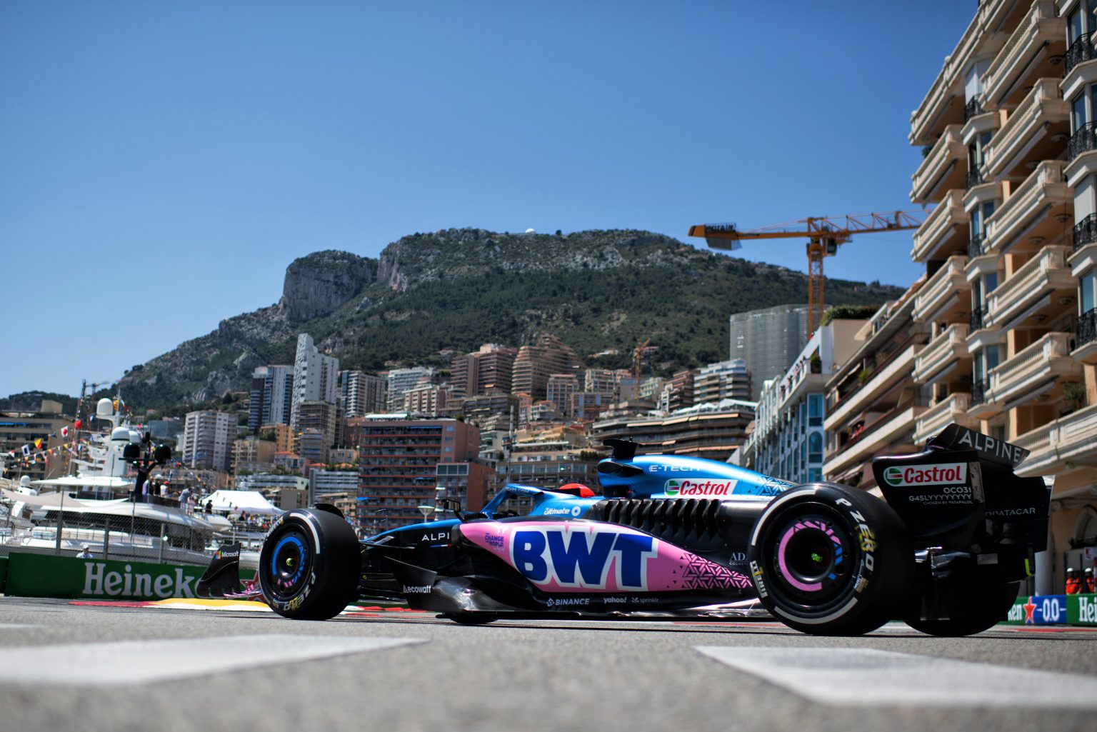 Alpine avec des pontons inédits sur sa F1 à Monaco