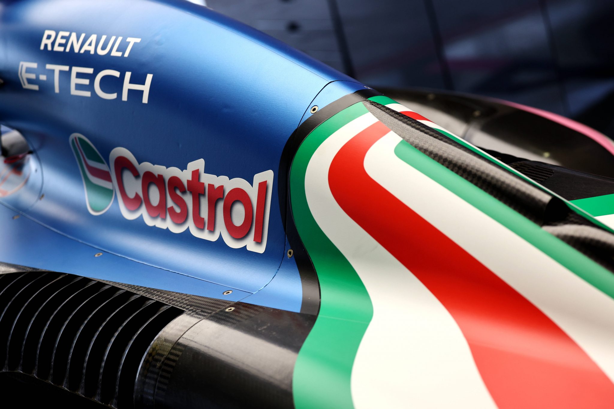 Castrol présente sa nouvelle identité sur la F1 d'Alpine à Mexico