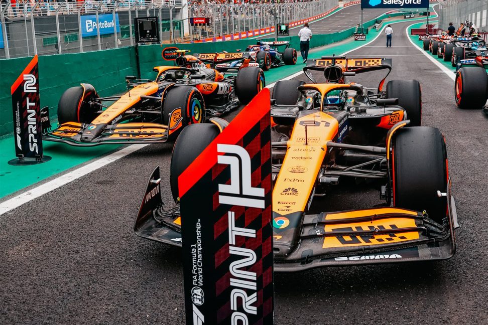 La grille de départ définitive de la course Sprint du Grand Prix F1 du Brésil