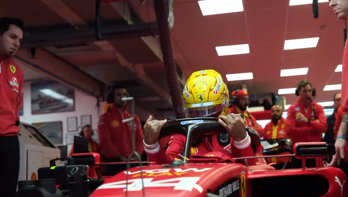 Lewis Hamilton chez Ferrari : La vidéo de son test à Fiorano